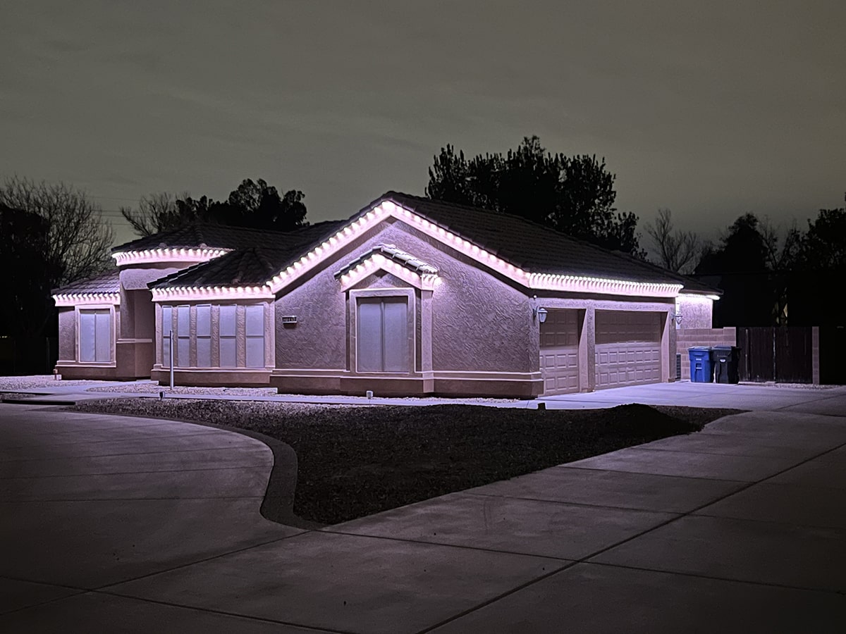 Permanent LED Roofline Lighting in Phoenix, AZ | TruLight USA